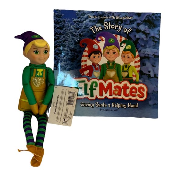Elf Mates | Holiday | Elf Mates Elf On The Shelf Blonde Toy Maker ...